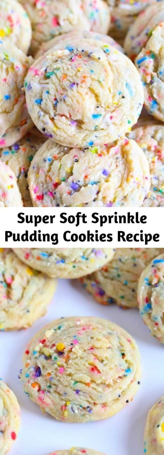Super Soft Sprinkle Pudding Cookies Recipe – Mom Secret Ingrediets