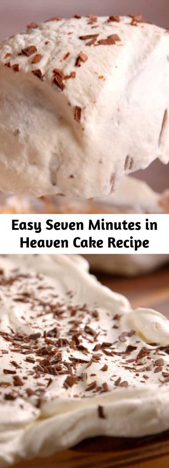Easy Seven Minutes in Heaven Cake Recipe - 9am Chef