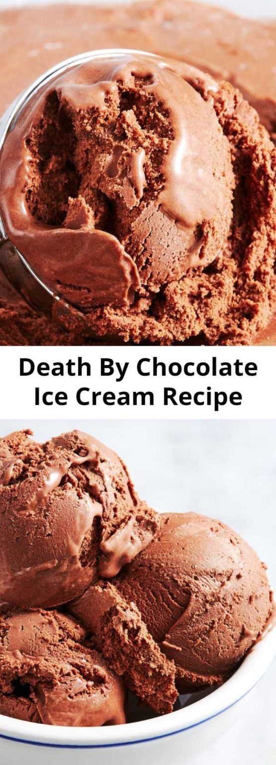 Death By Chocolate Ice Cream Recipe - 9am Chef