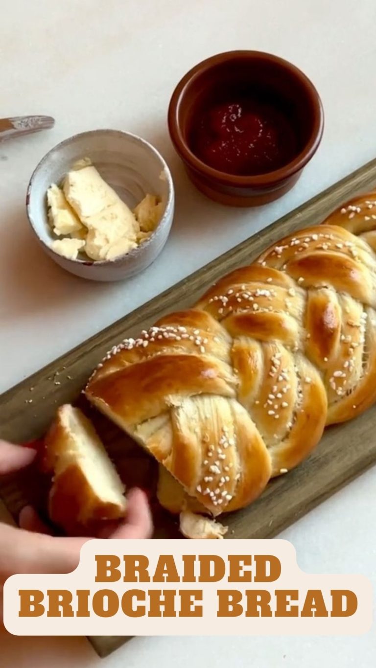 Braided Brioche Bread - 9am Chef