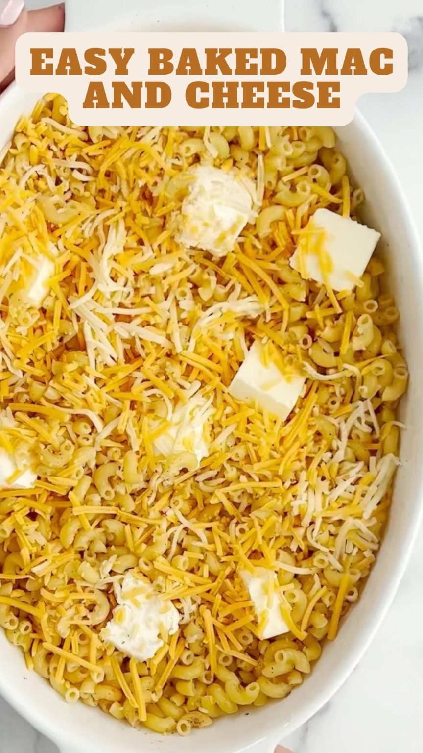 Easy Baked Mac and Cheese – 9am Chef