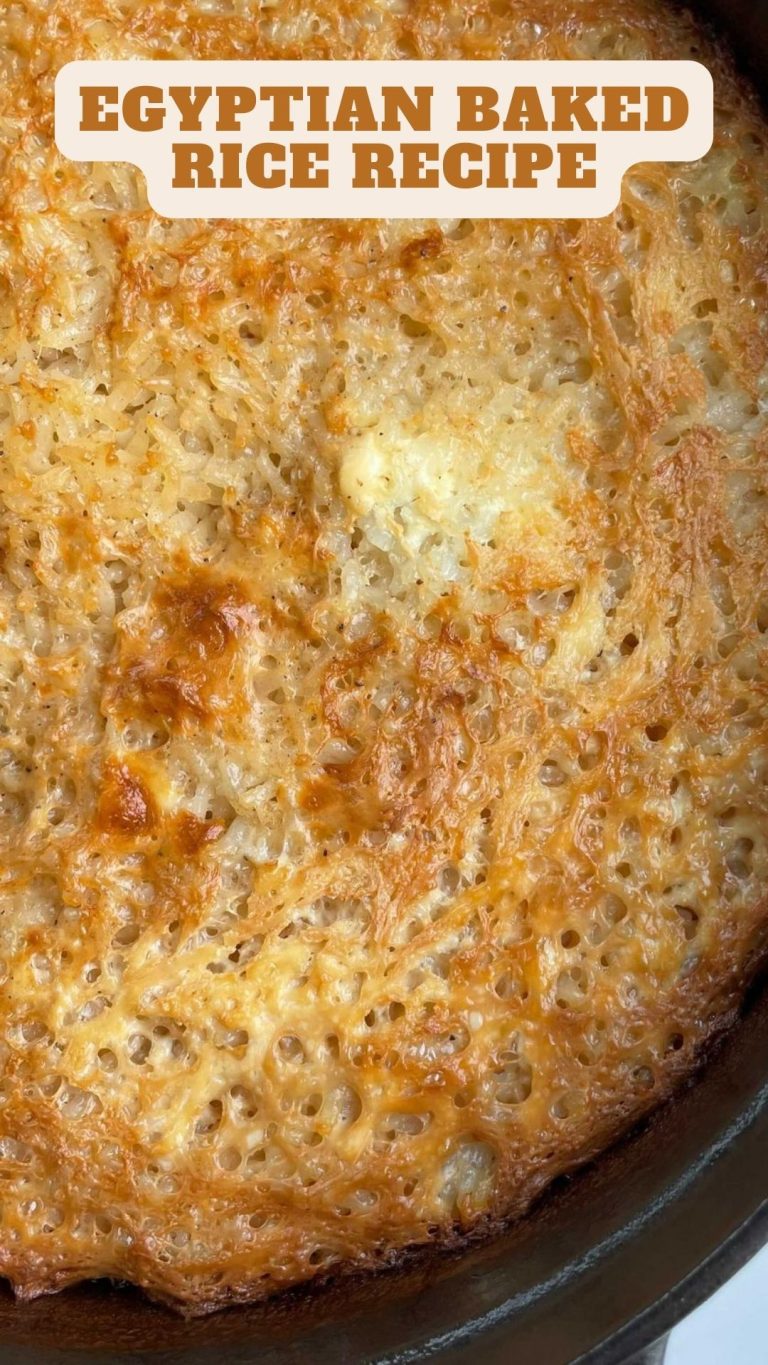 Egyptian Baked Rice Recipe - 9am Chef