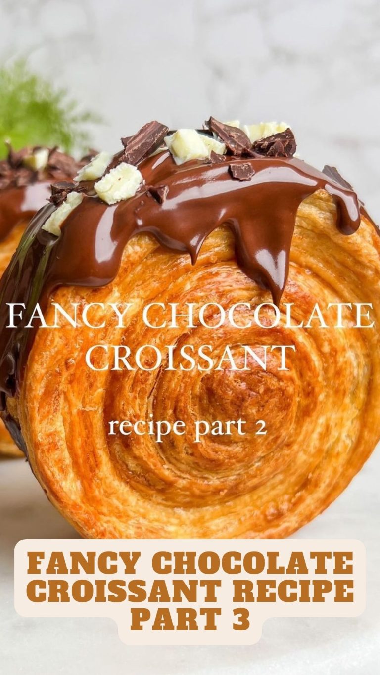 Fancy Chocolate Croissant Recipe part 3 - 9am Chef