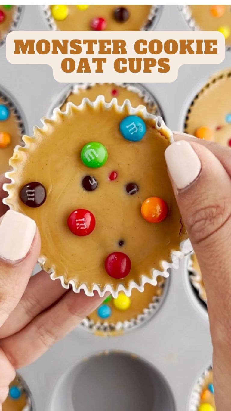 Monster Cookie Oat Cups - 9am Chef