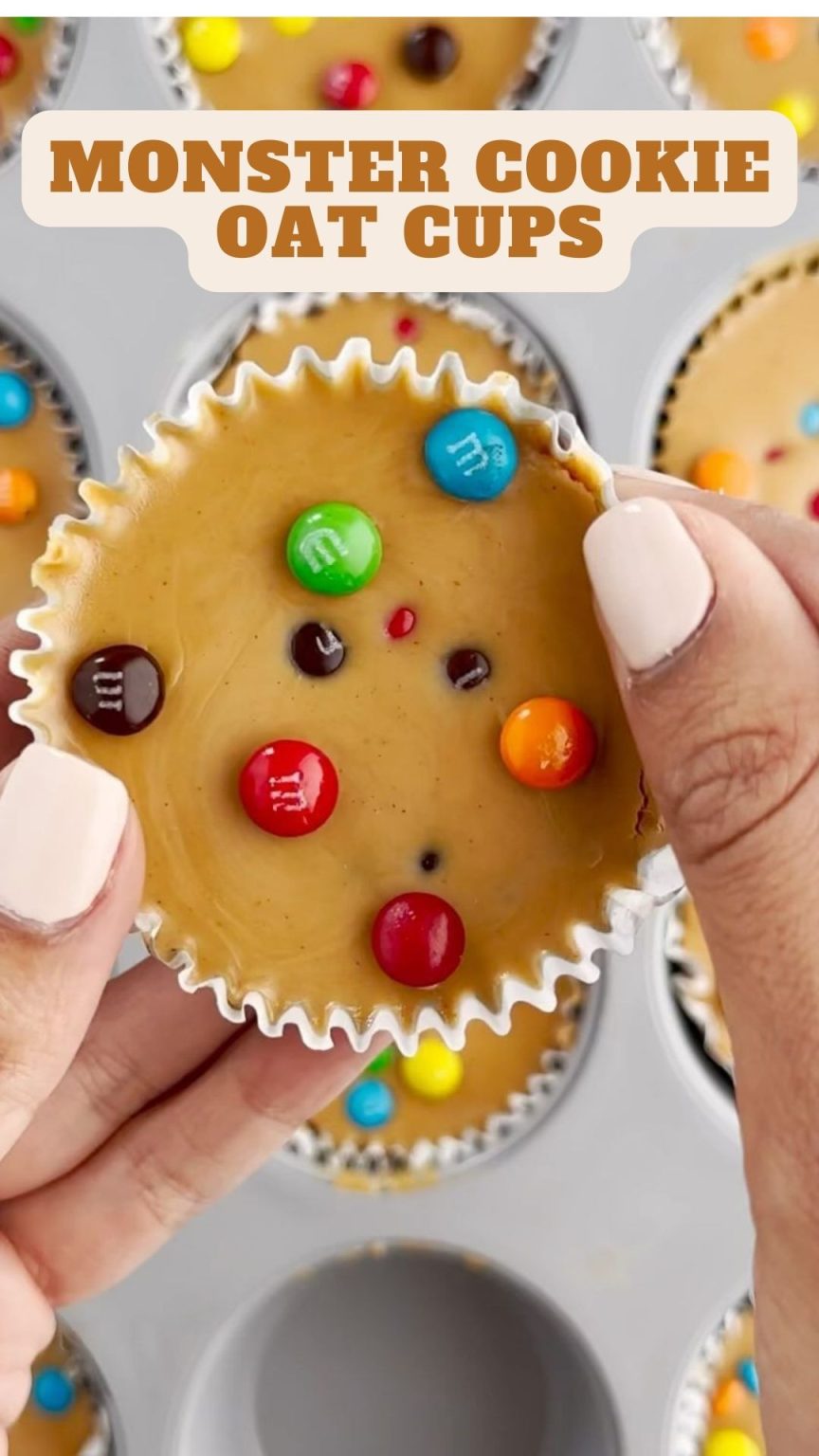 Monster Cookie Oat Cups - 9am Chef