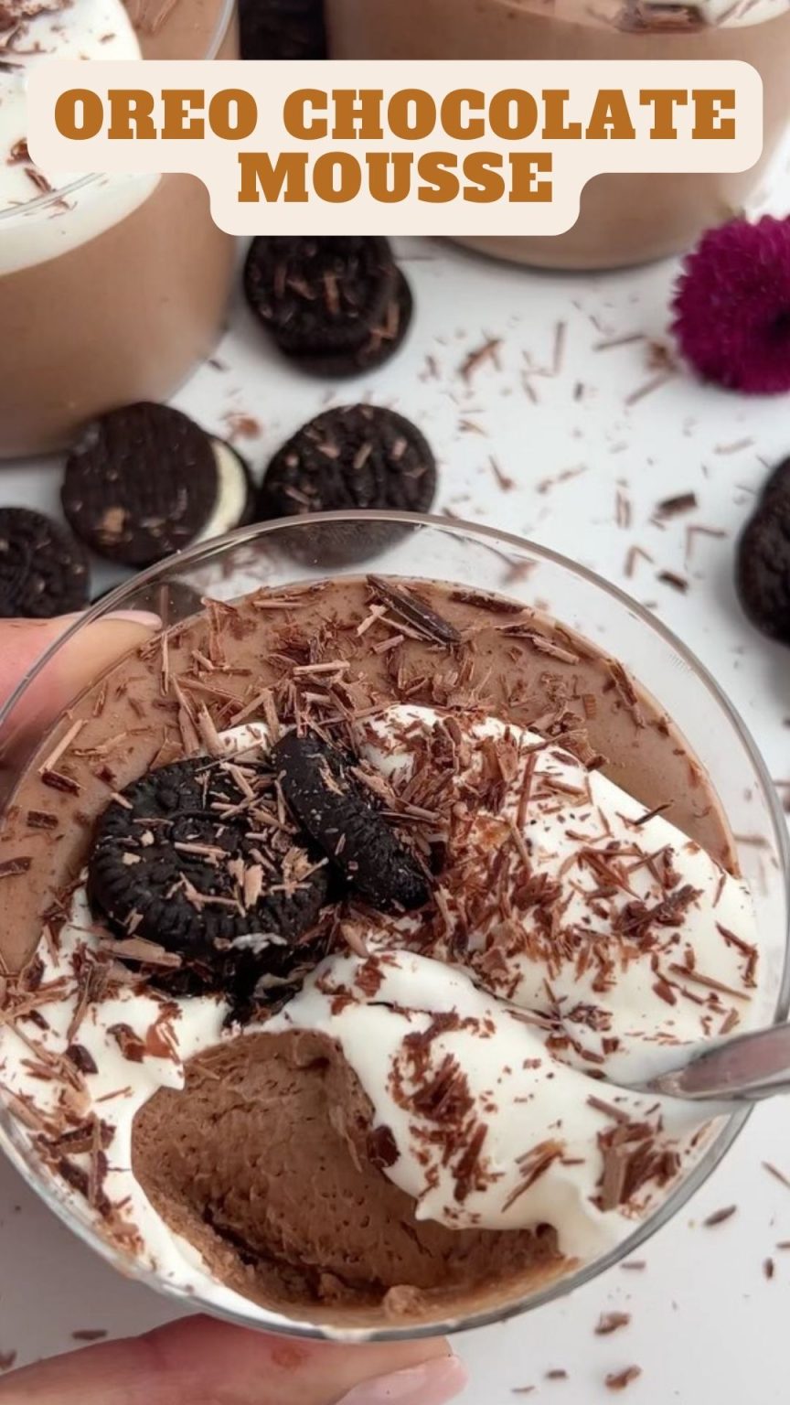 Oreo Chocolate Mousse - 9am Chef