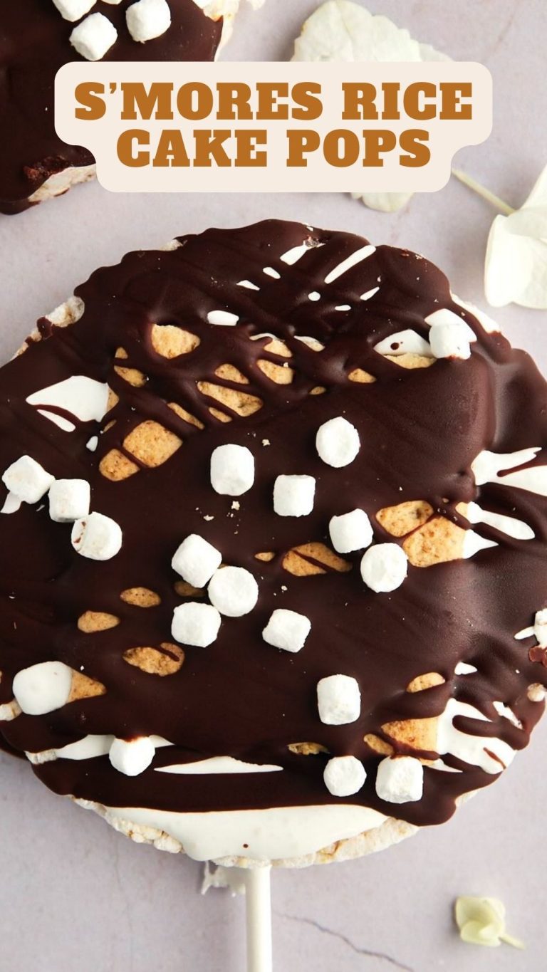 S’mores Rice Cake Pops – 9am Chef