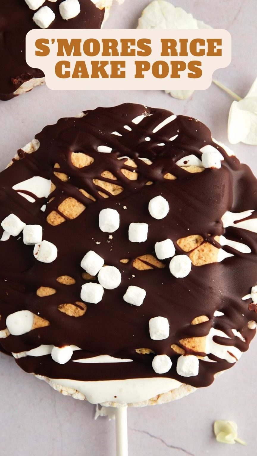 S’mores Rice Cake Pops – 9am Chef