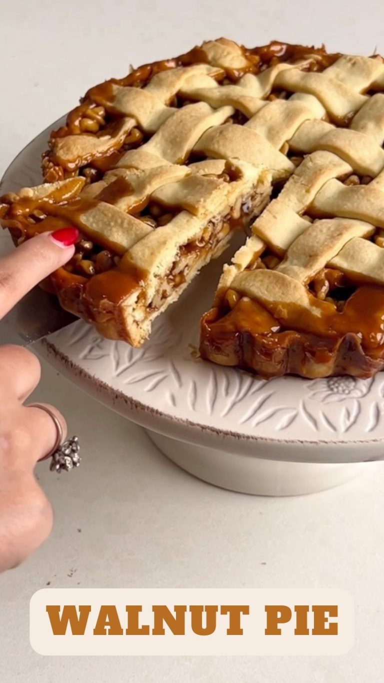 Walnut Pie - 9am Chef