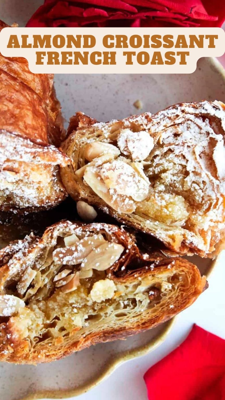 Almond Croissant French Toast – 9am Chef