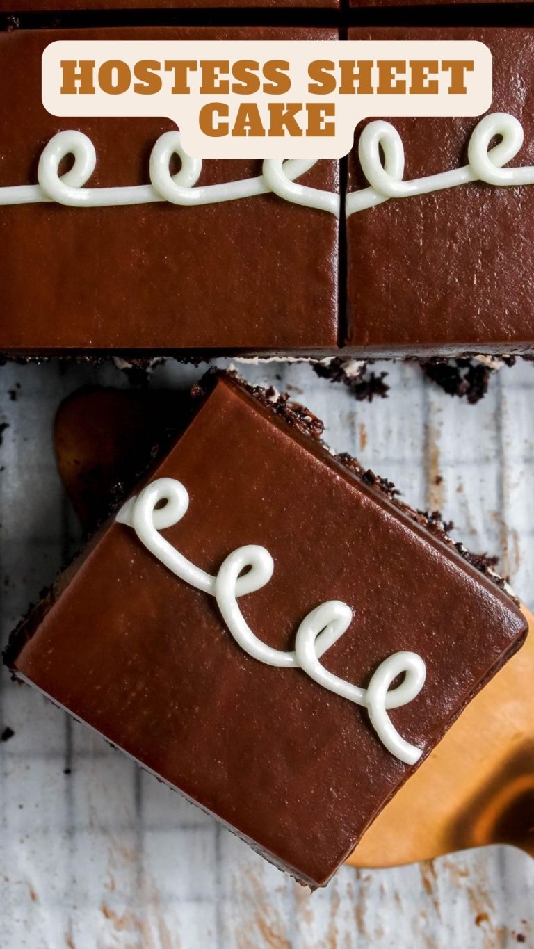 Hostess Sheet Cake - 9am Chef