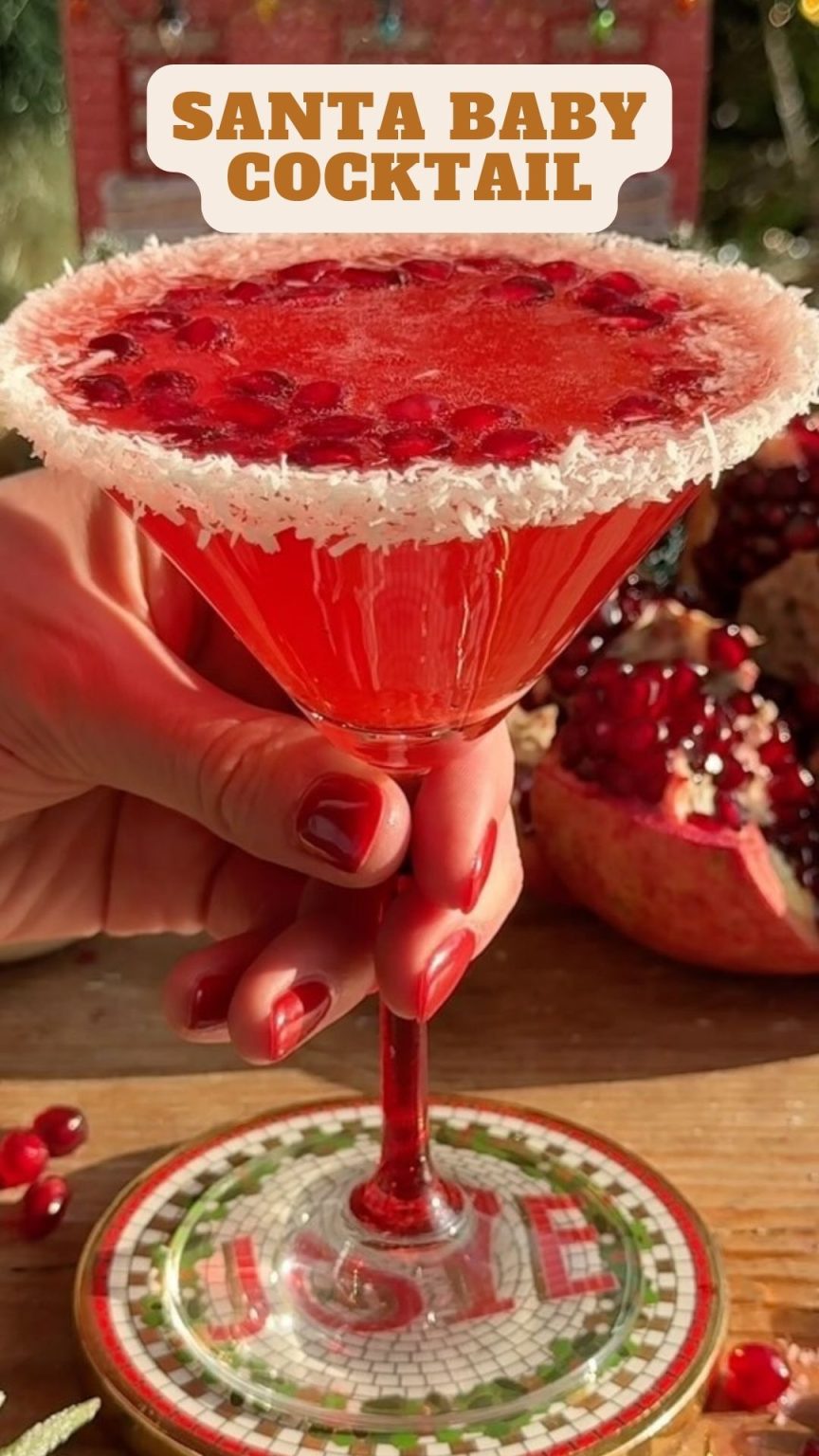 Santa Baby Cocktail - 9am Chef
