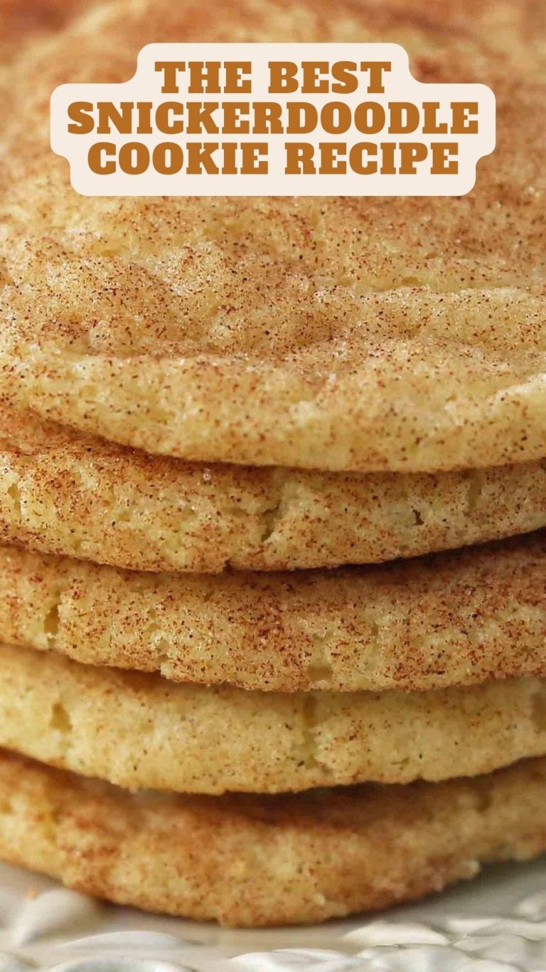 The Best Snickerdoodle Cookie Recipe – 9am Chef