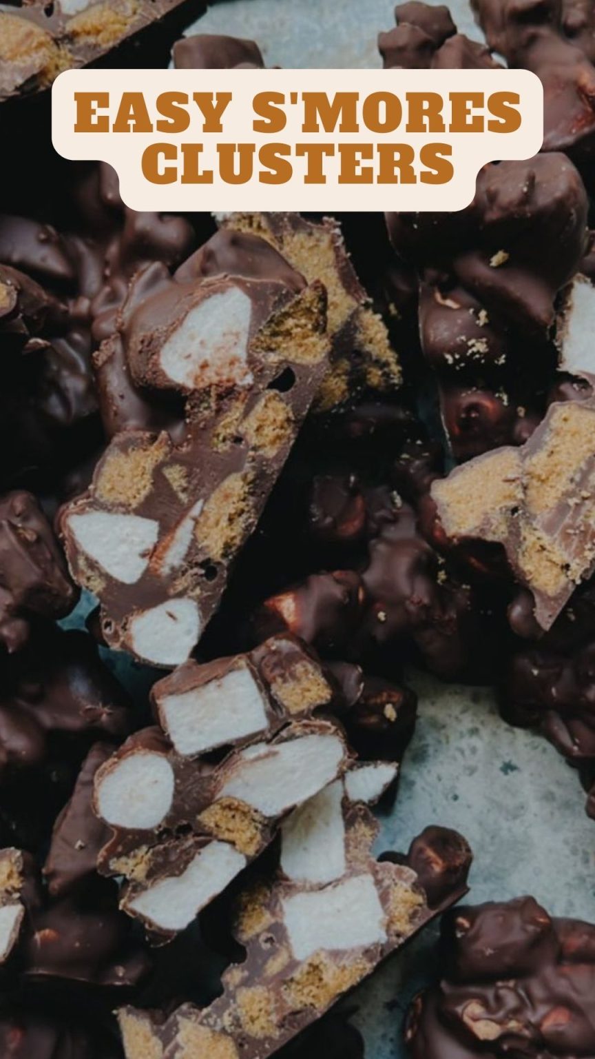 Easy S'mores Clusters - 9am Chef