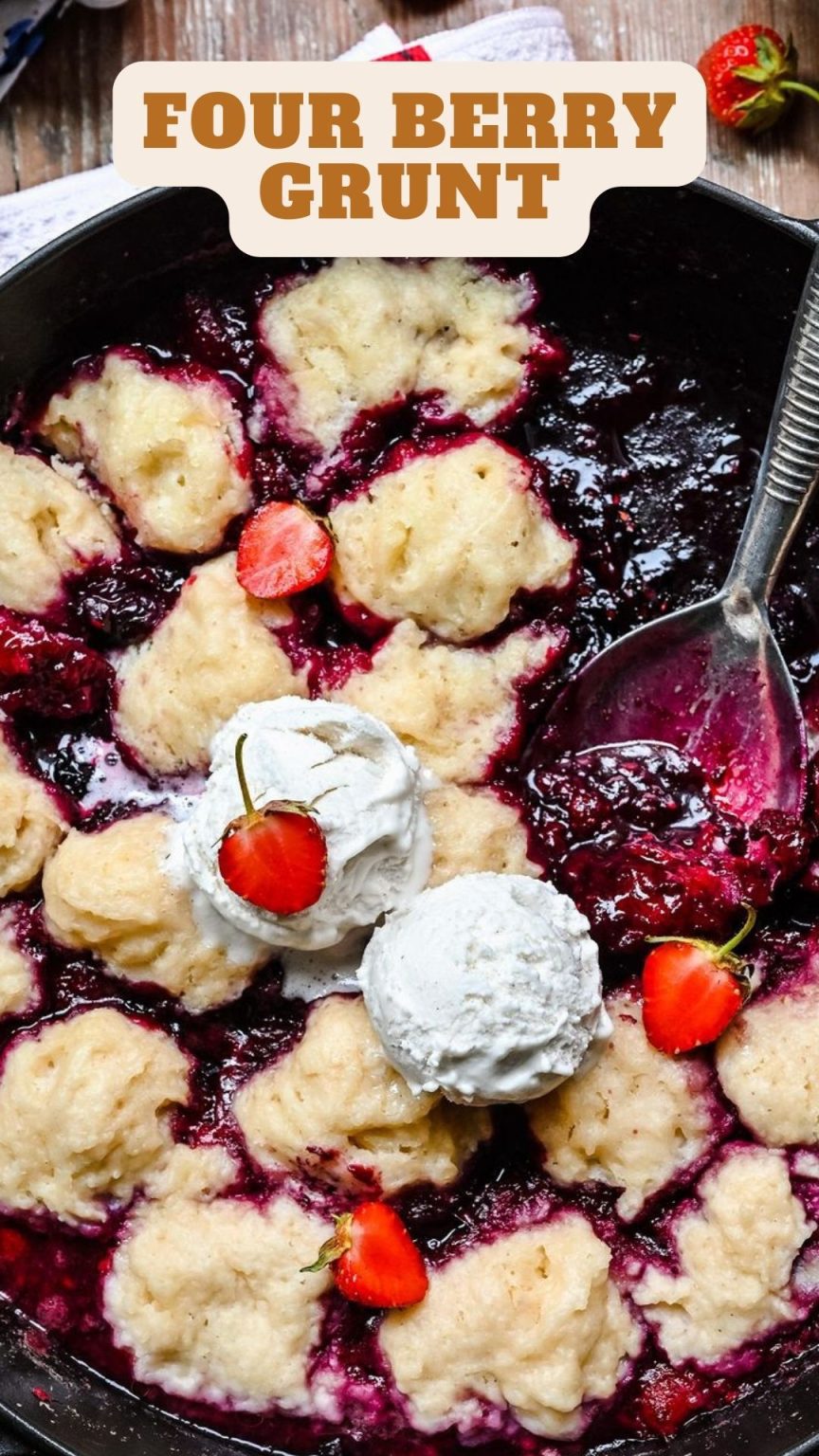 Four Berry Grunt - 9am Chef