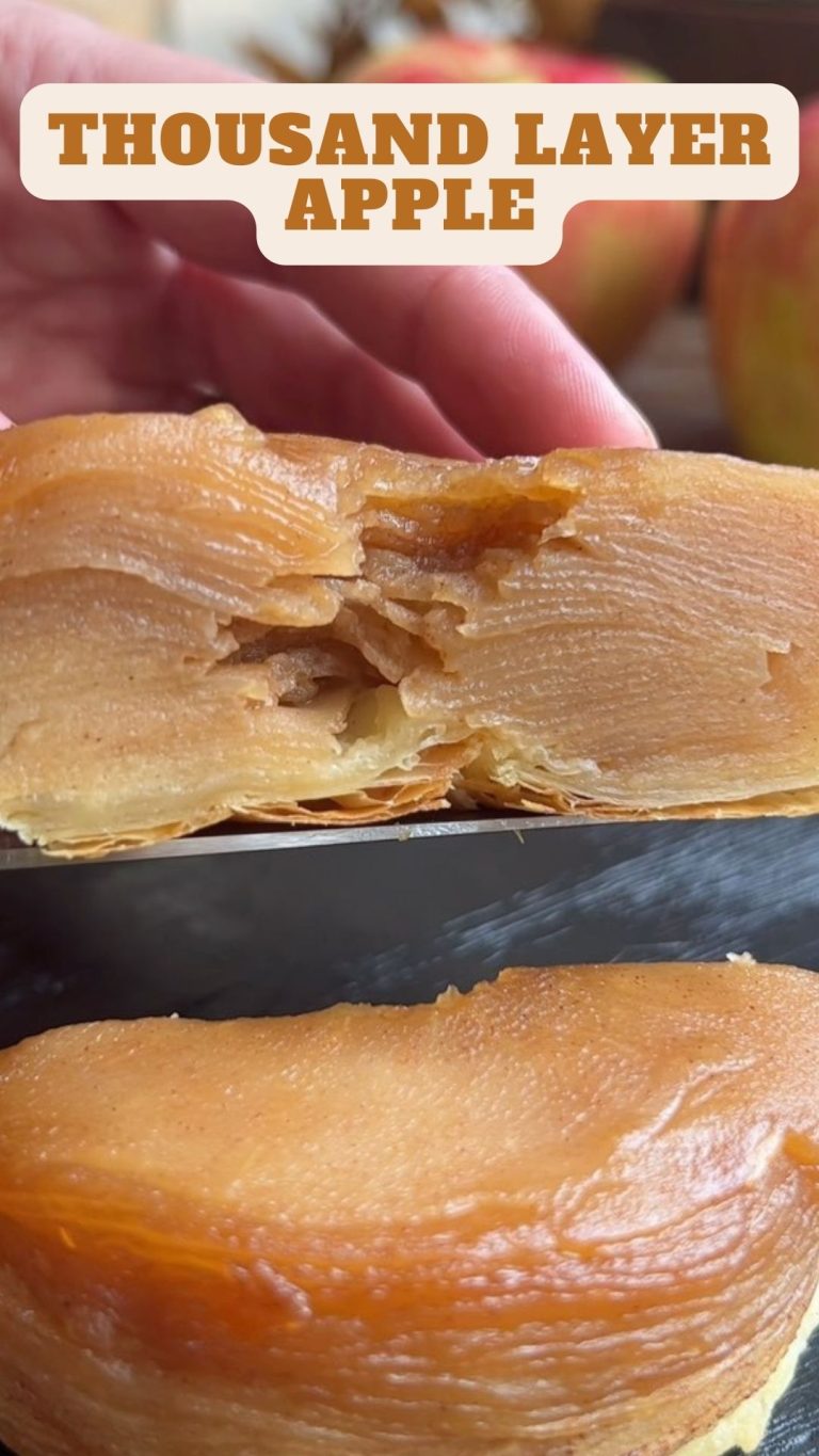 Thousand Layer Apple - 9am Chef