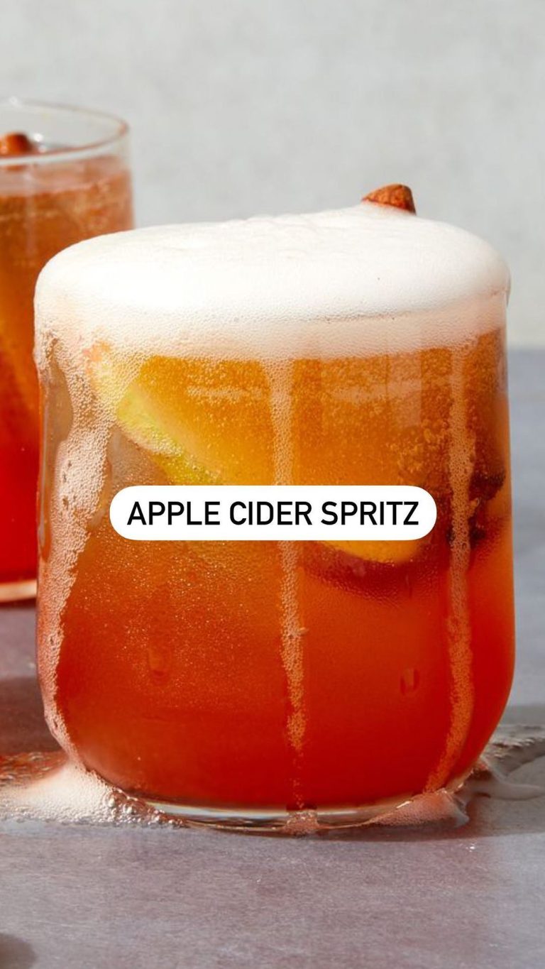 Apple Cider Spritz - 9am Chef