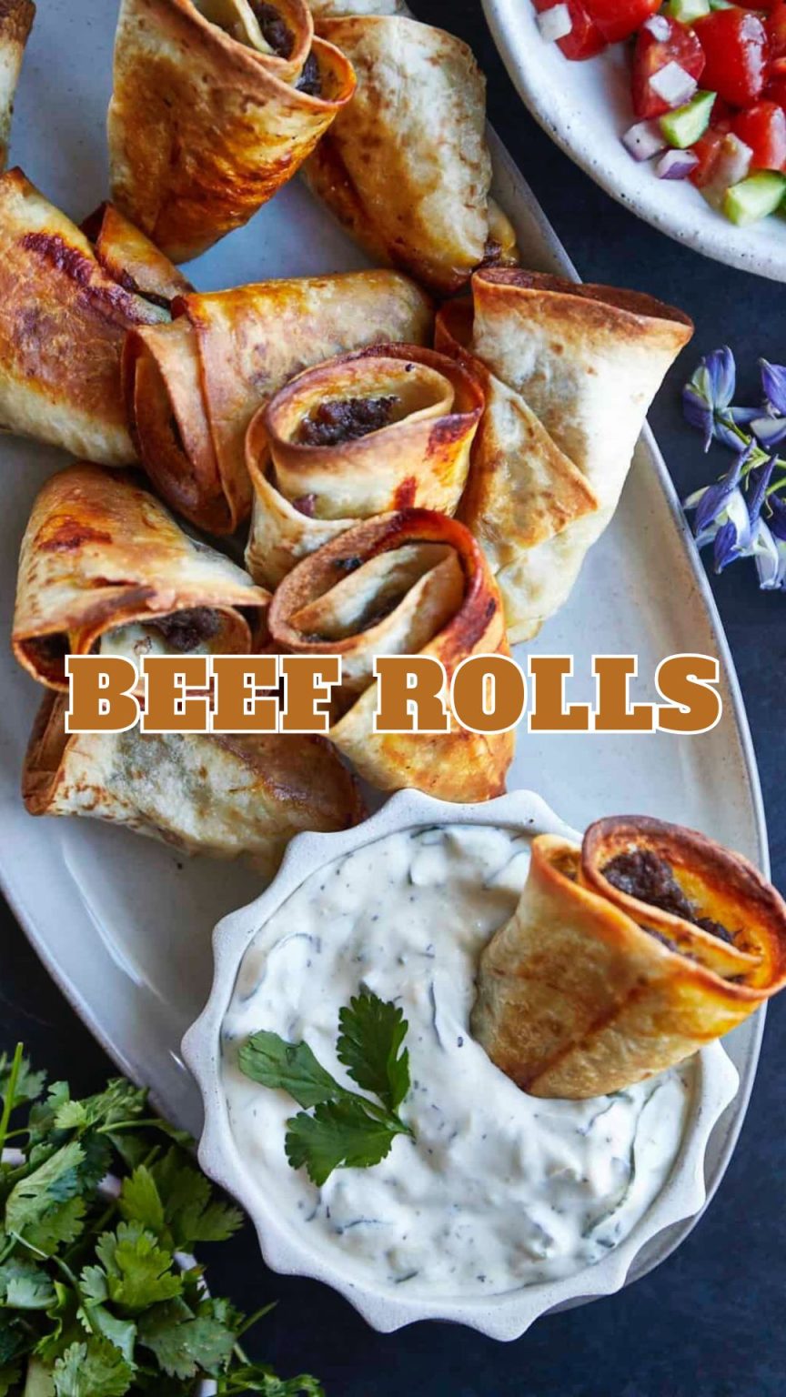 Beef Rolls - 9am Chef