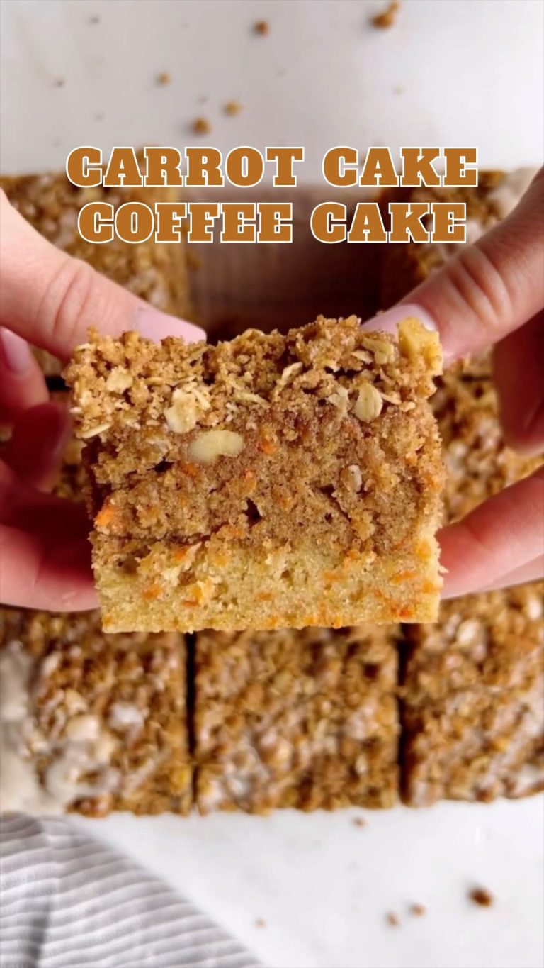 Carrot Cake Coffee Cake - 9am Chef