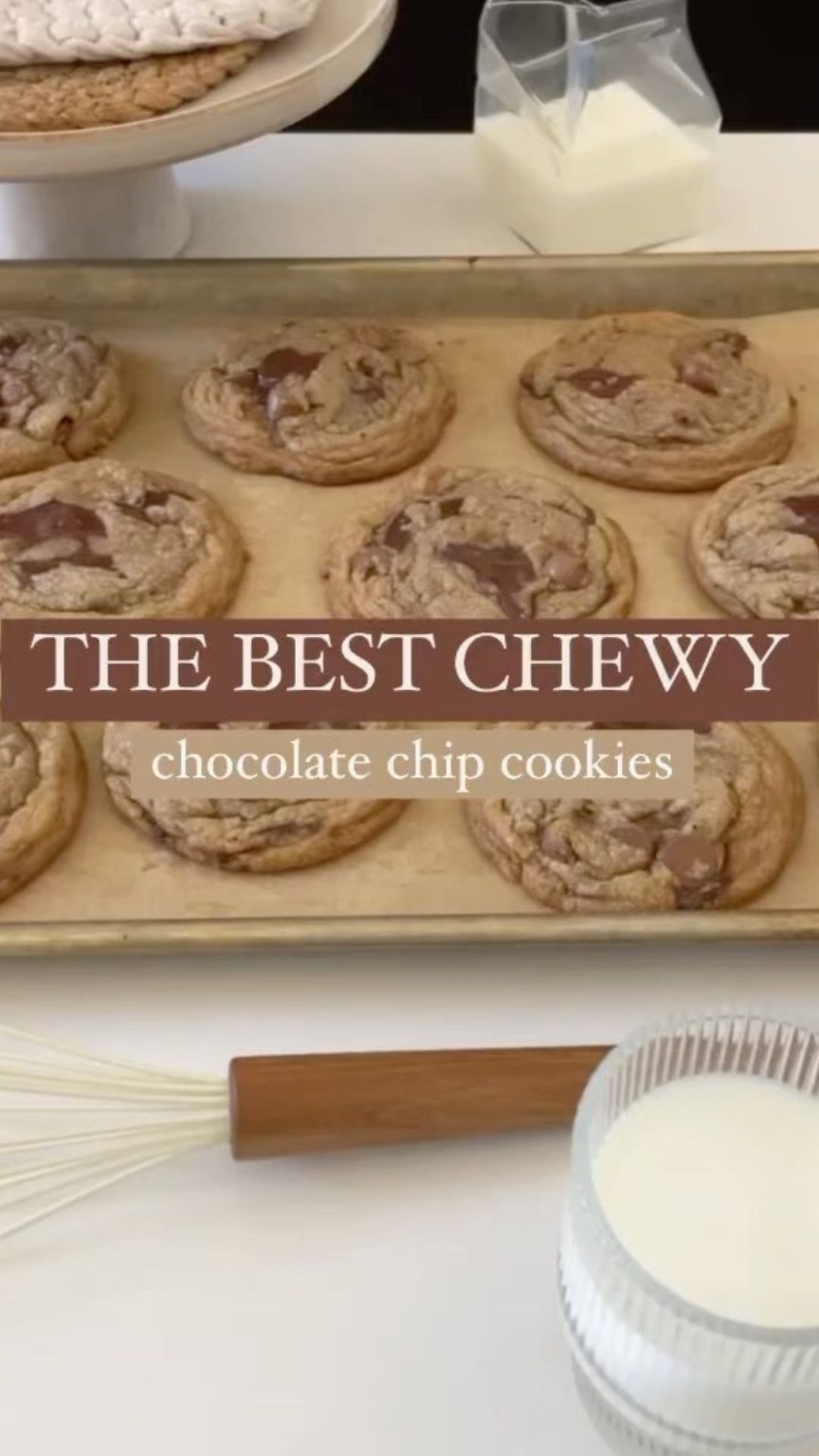 Chewy Chocolate Chip Cookies - 9am Chef