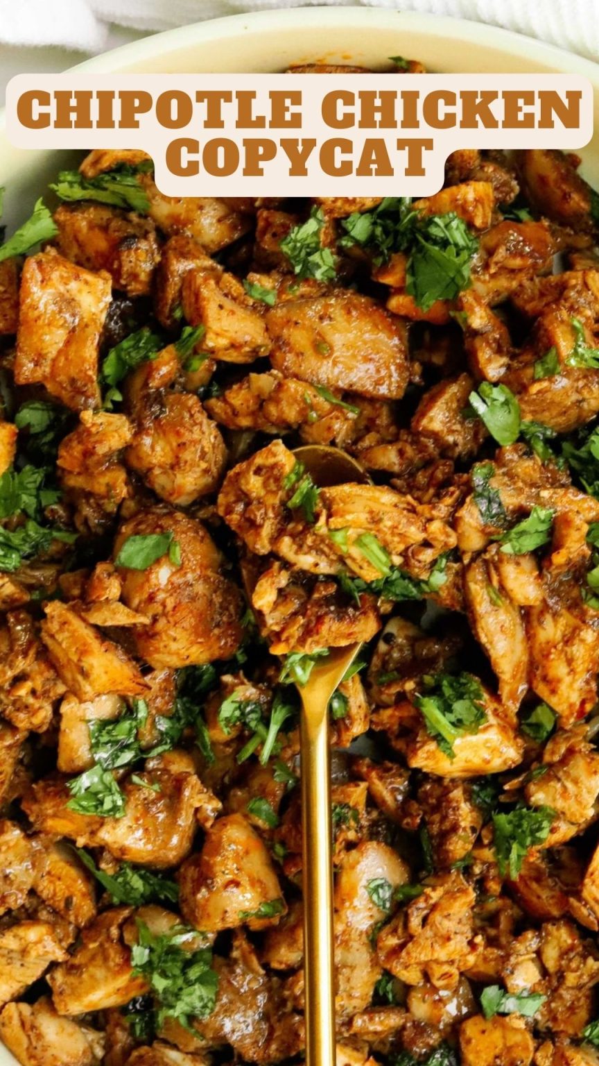 Chipotle Chicken Copycat - 9am Chef
