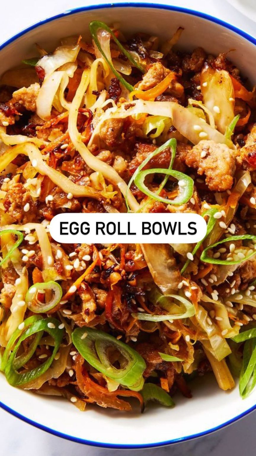 Egg Roll Bowls - 9am Chef