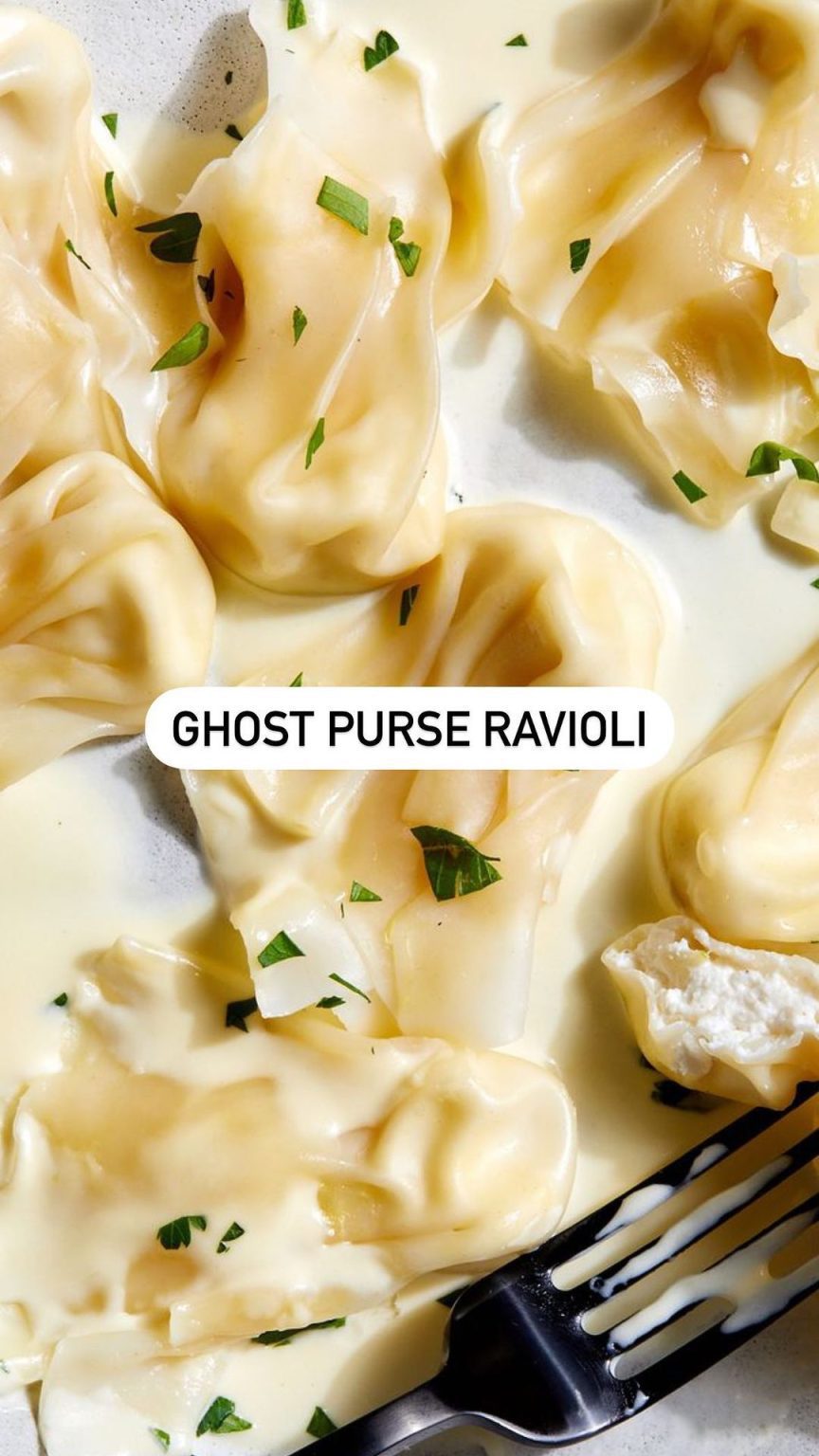 Ghost Purse Ravioli - 9am Chef