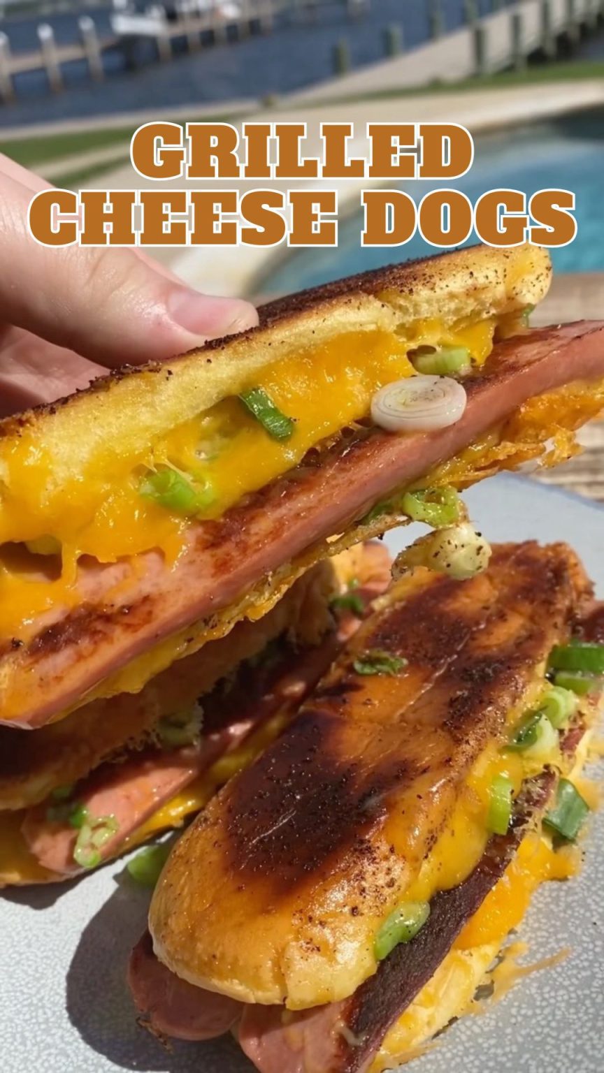 Grilled Cheese Dogs - 9am Chef