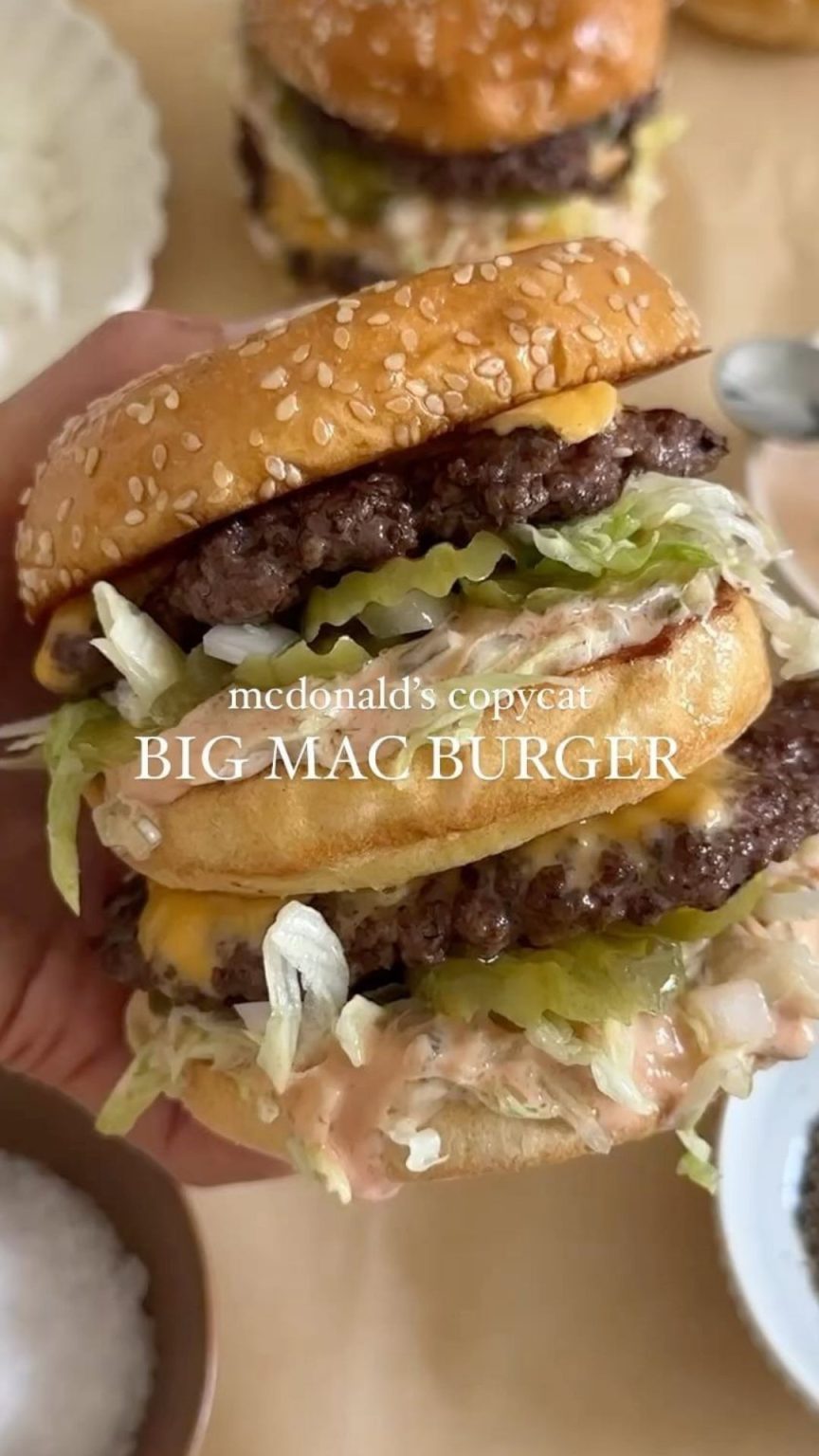 Homemade Big Mac - 9am Chef