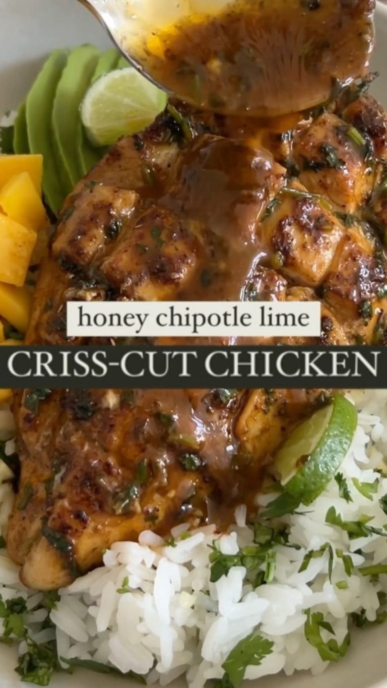 Honey Chipotle Criss-Cut Chicken - 9am Chef