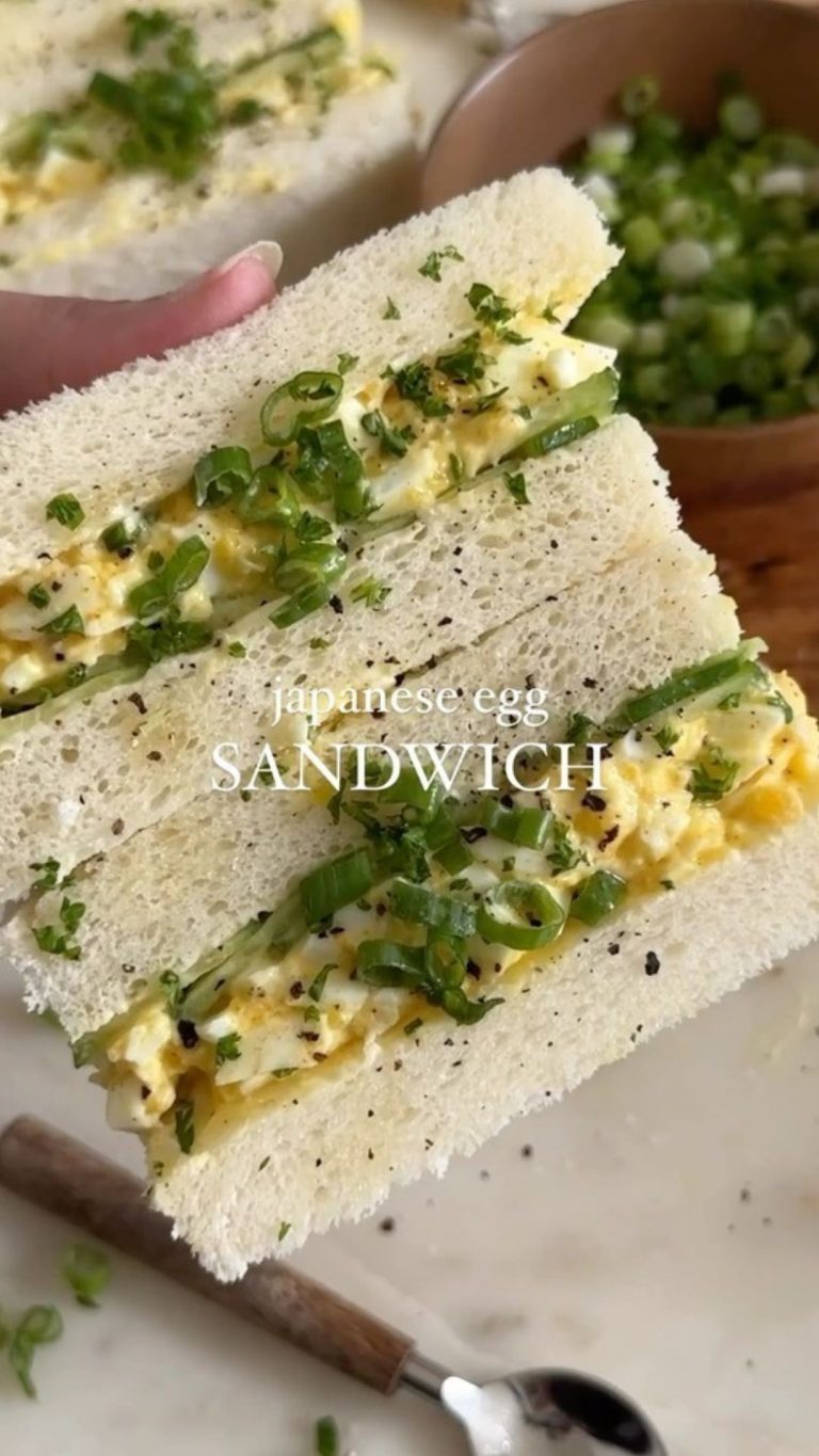 Japanese Egg Sandwich - 9am Chef