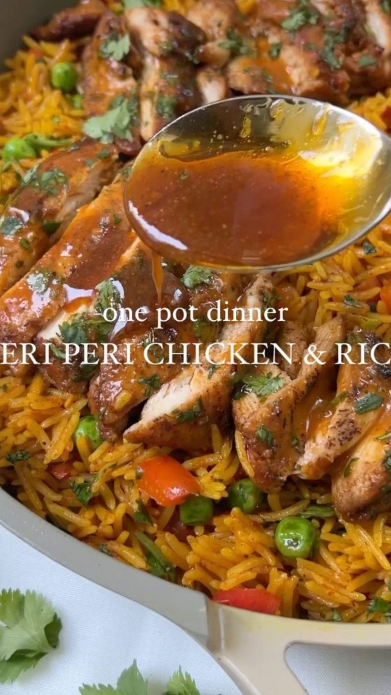 Peri Peri Style Chicken And Rice - 9am Chef