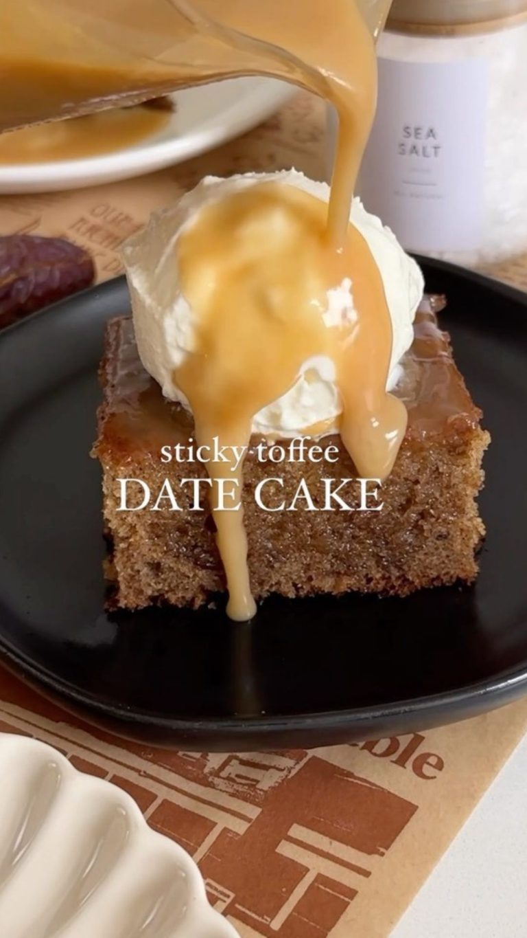 Sticky Date Cake - 9am Chef