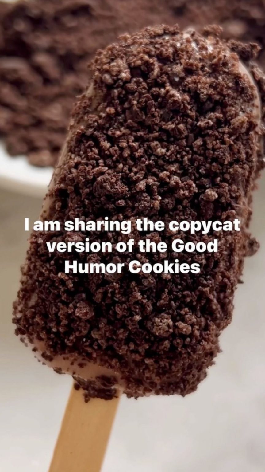 Copycat Good Humor Cookies & Cream Bars - 9am Chef