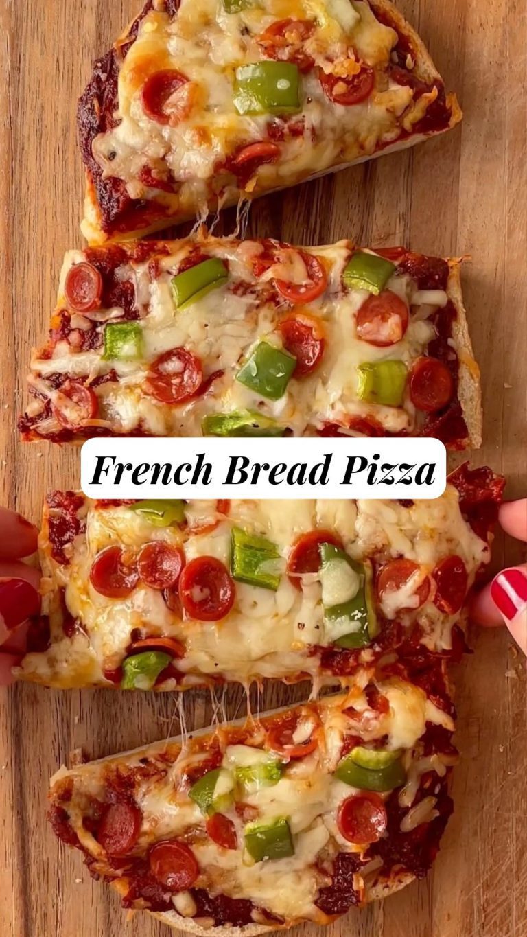 French Bread Pizza - 9am Chef