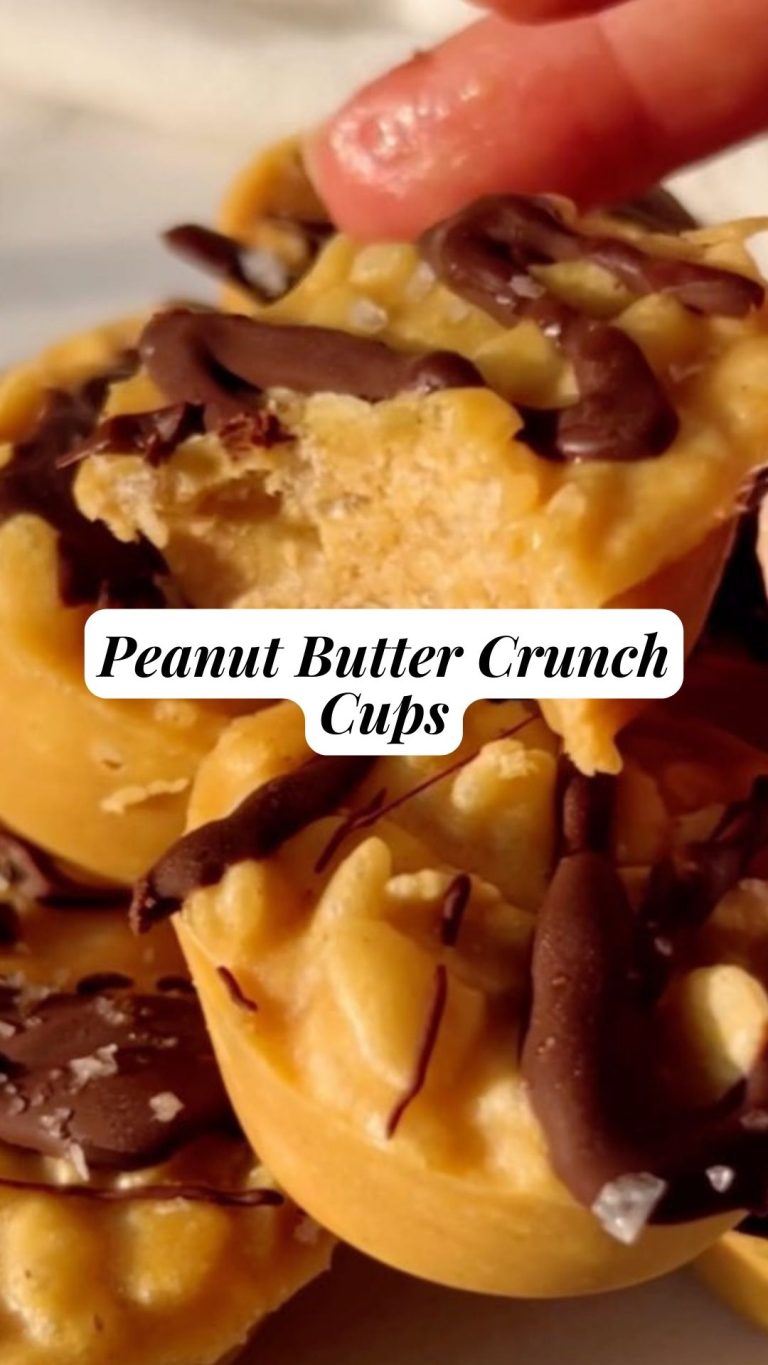 Peanut Butter Crunch Cups - 9am Chef