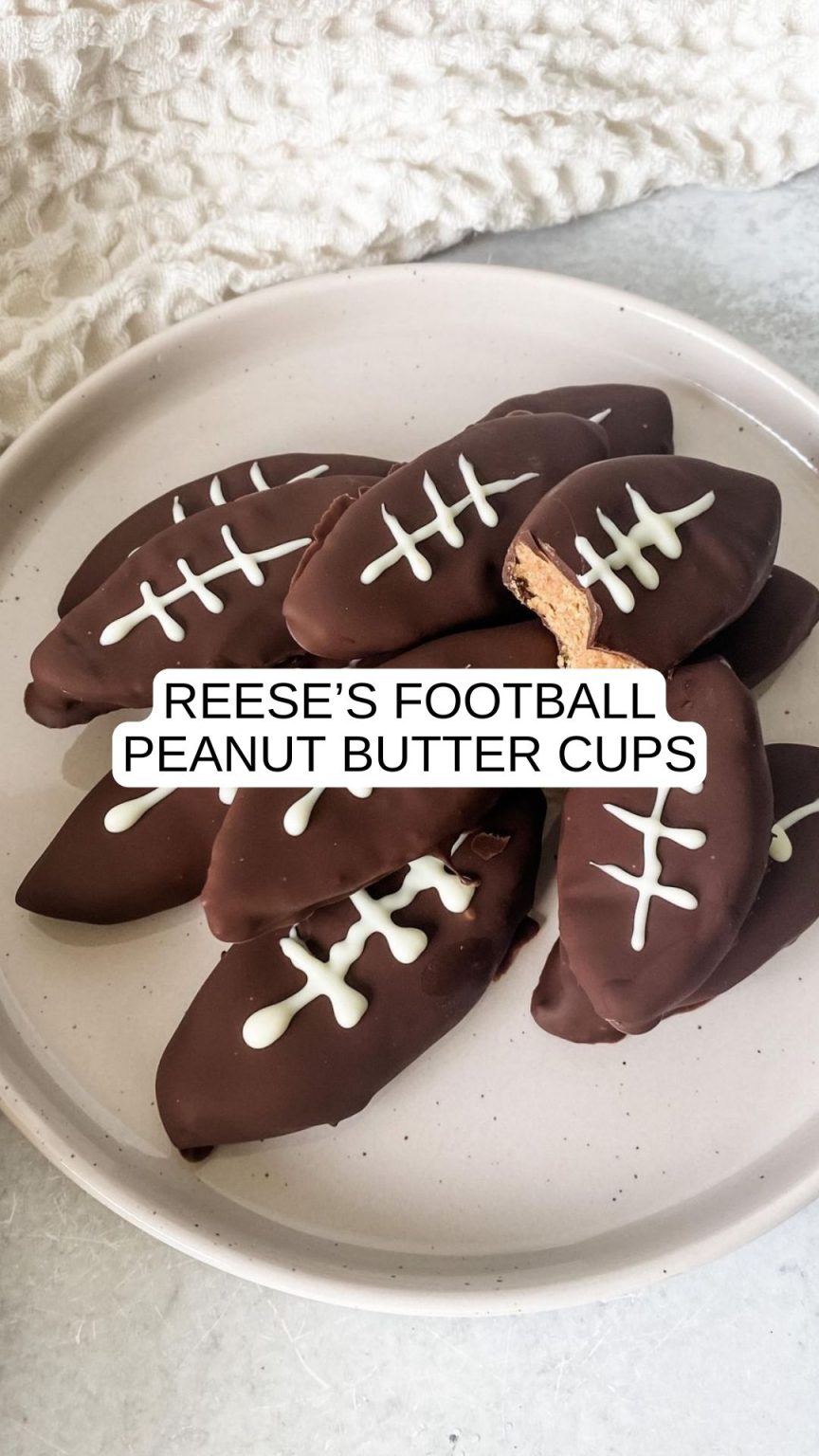 Reese’s Football Peanut Butter Cups - 9am Chef