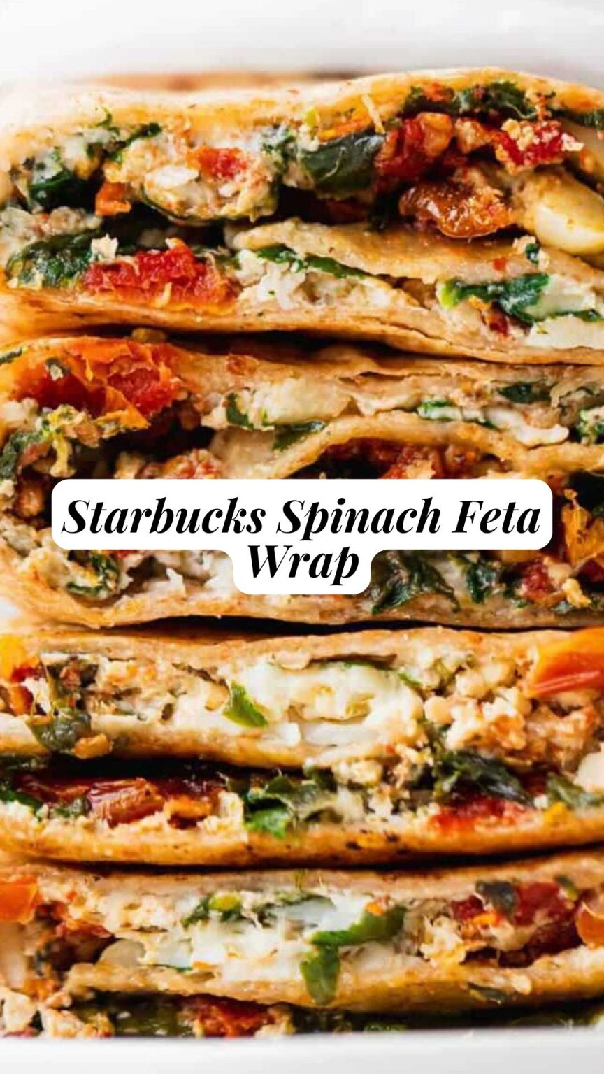 Starbucks Spinach Feta Wrap - 9am Chef