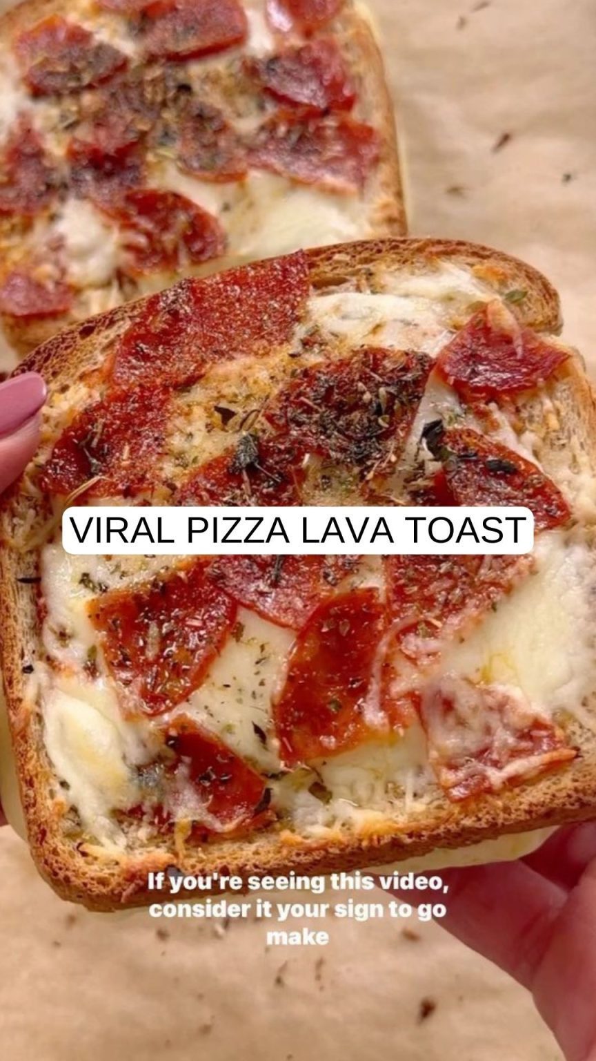 Viral Pizza Lava Toast - 9am Chef