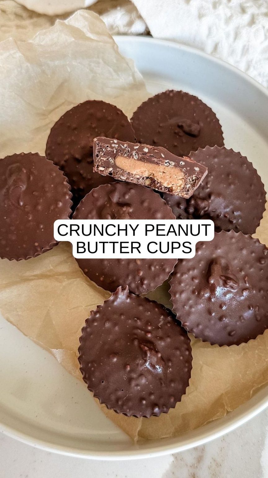 Crunchy Peanut Butter Cups – 9am Chef
