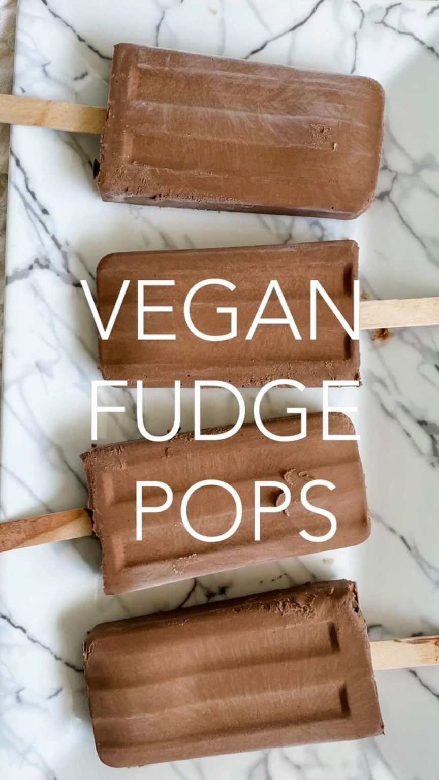 Dairy Free Fudge Pops - 9am Chef