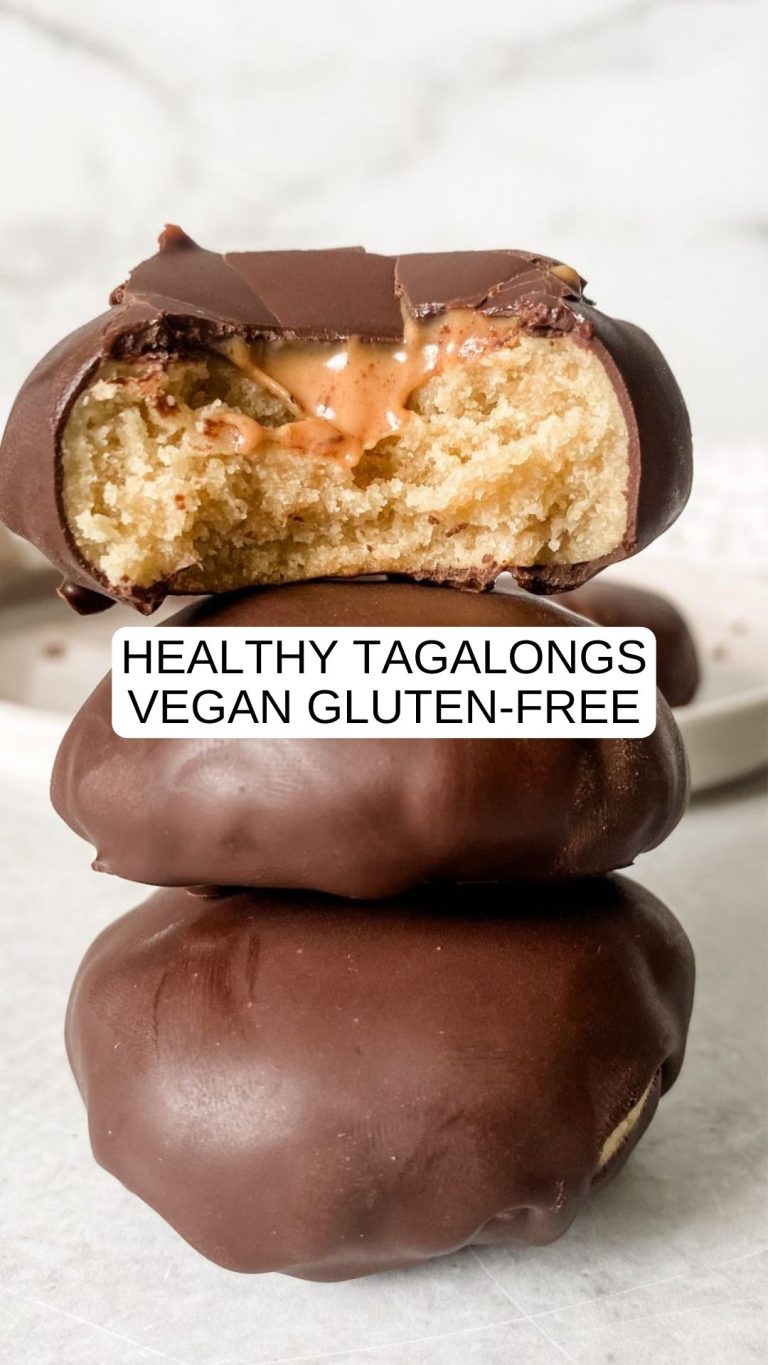 Healthy Tagalongs Vegan Gluten-Free - 9am Chef