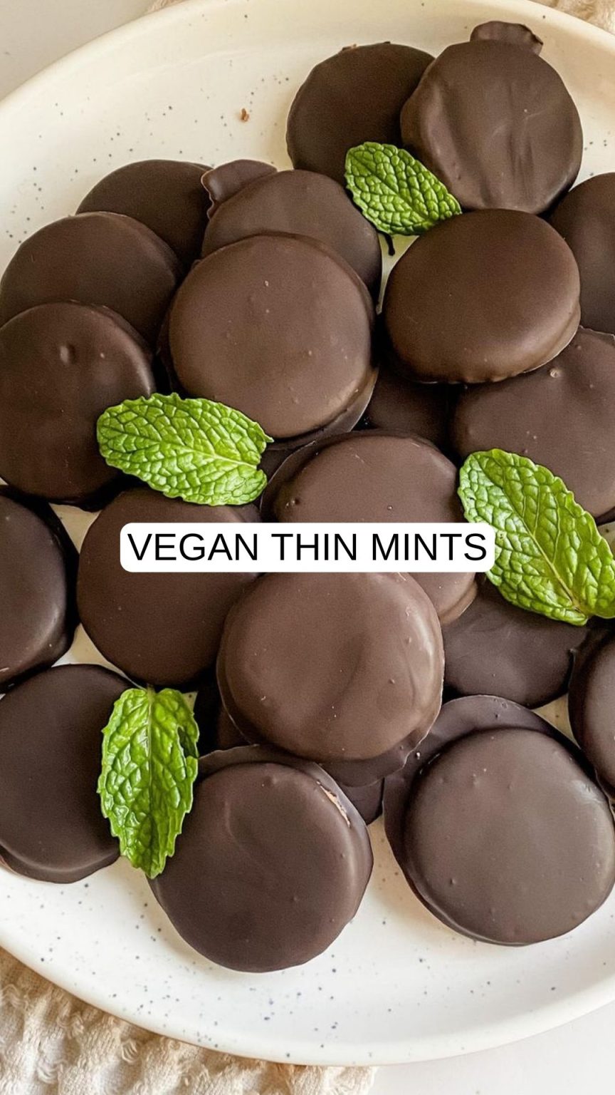 Vegan Thin Mints - 9am Chef