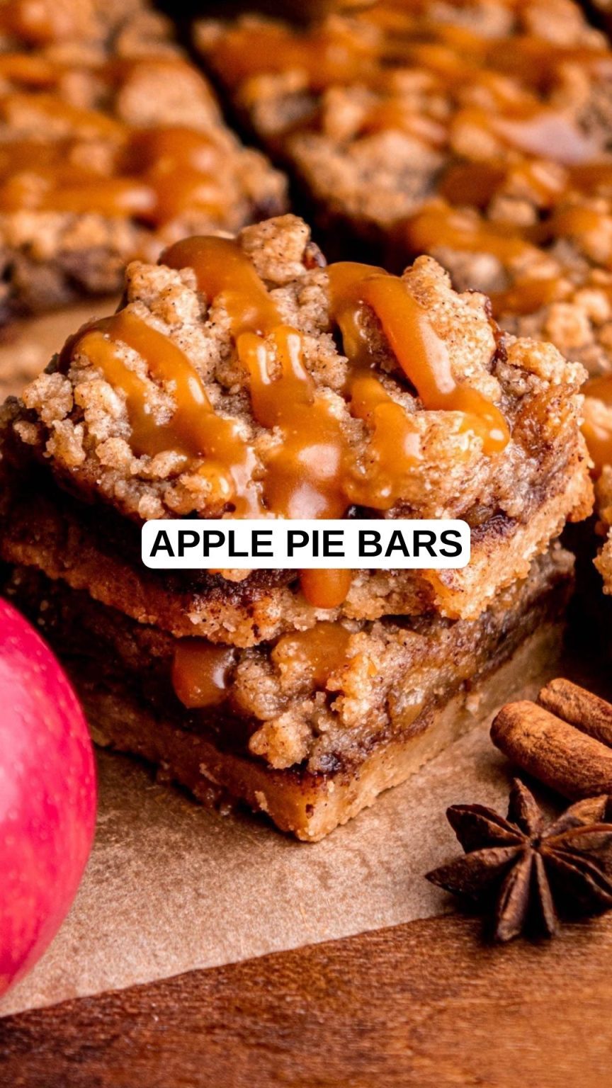 Apple Pie Bars - 9am Chef