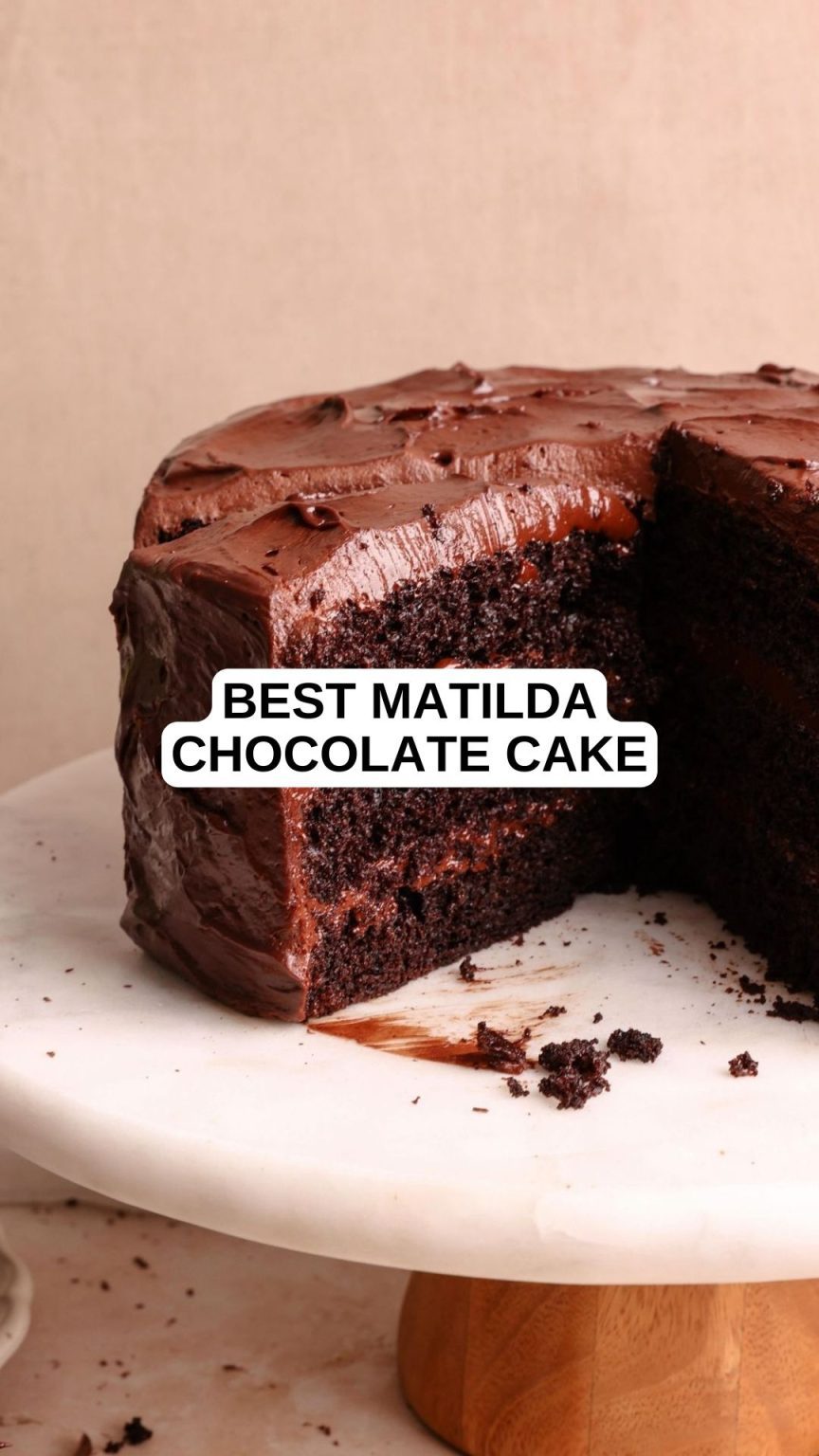 Best Matilda Chocolate Cake - 9am Chef