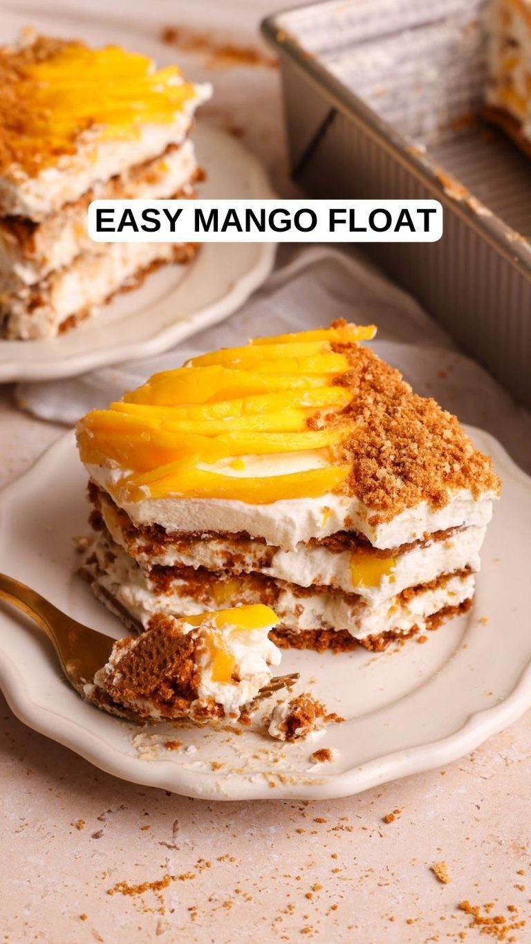 Easy Mango Float - 9am Chef