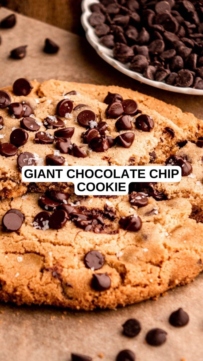 Giant Chocolate Chip Cookie - 9am Chef