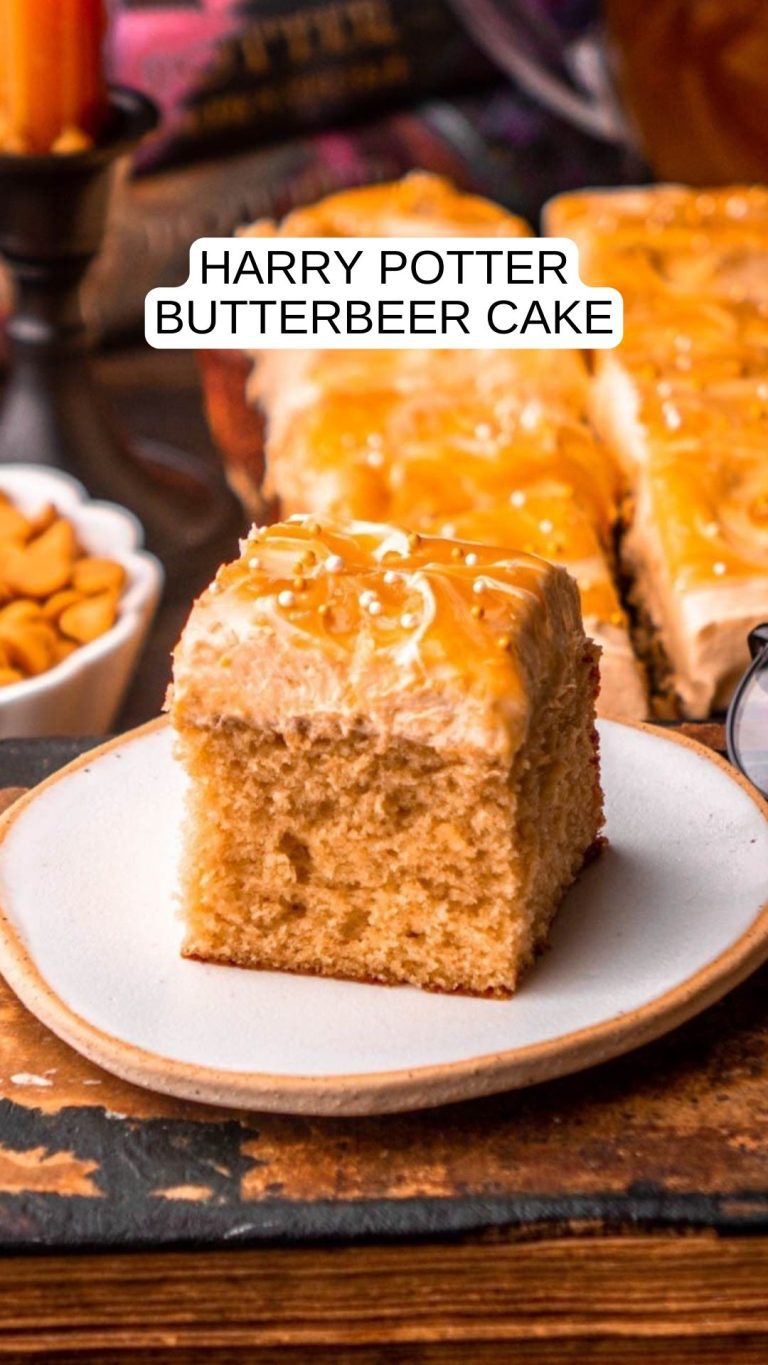 Harry Potter Butterbeer Cake - 9am Chef