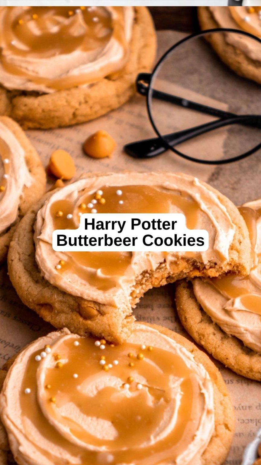 Harry Potter Butterbeer Cookies - 9am Chef