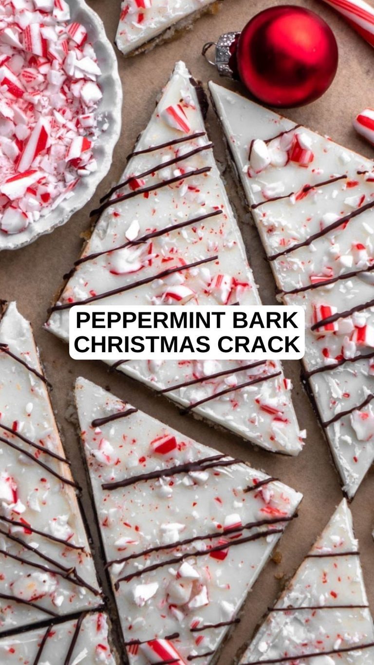 Peppermint Bark Christmas Crack – 9am Chef